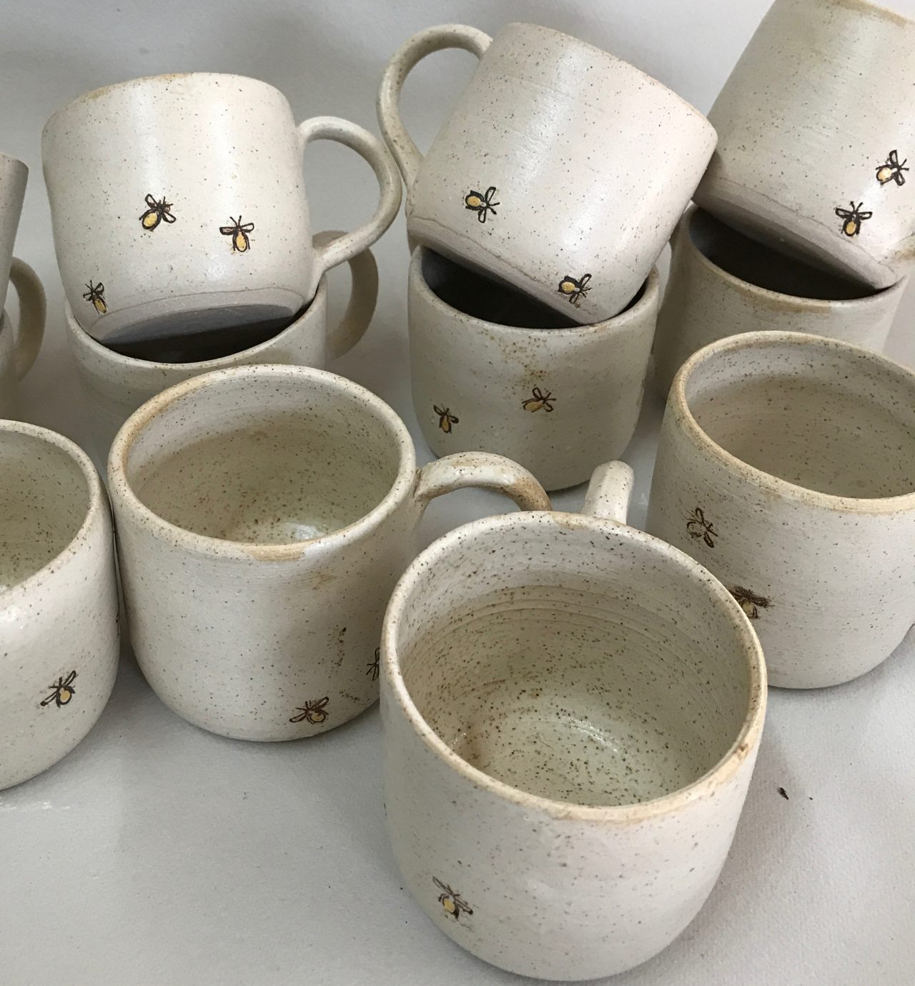 Bee mugs - Emma Buckmaster